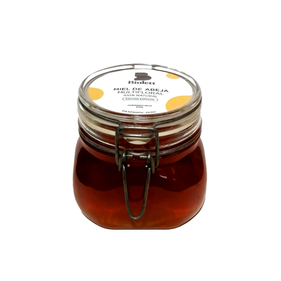 Miel De Abeja Multifloral Biolett 630 G Biolett Gourmet