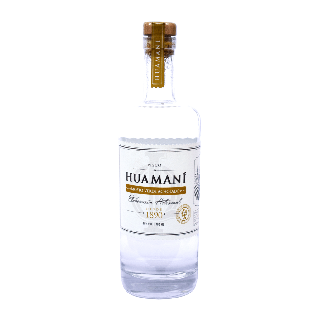 Pisco Mosto Verde Acholado Huamani 700 ml - Biolett Gourmet